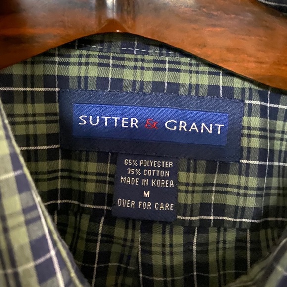 Sutter and Grant | Shirts | Vintage Mens Button Down Shirt | Poshmark